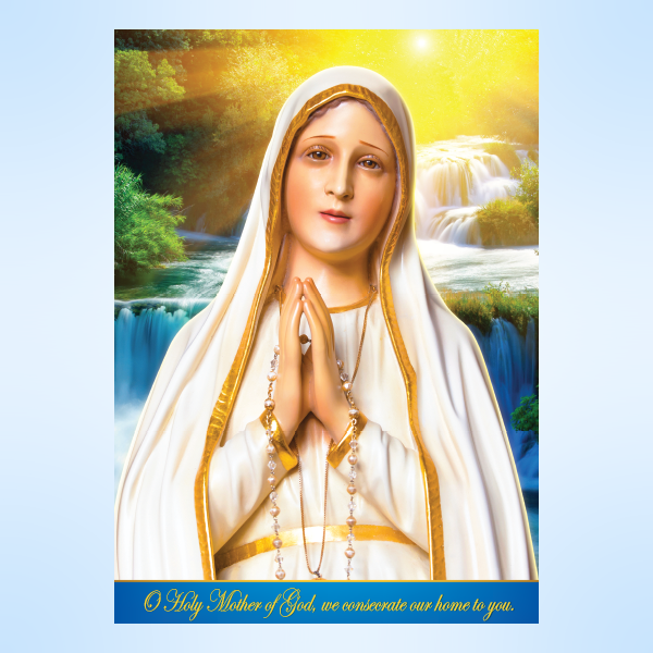 Fatima Home Consecration Poster (Pack of 10) - Australia Needs Fatima
